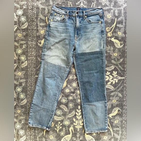 GAP | Jeans | Vintage Gap Cheeky Straight Patchwork Jeans | Poshmark